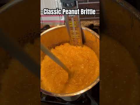 #Shorts Classic Peanut Brittle Recipe: my favorite gift to give! #christmascandy