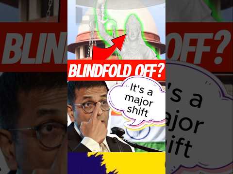 What's Behind Lady Justice's SURPRISING Move in India?