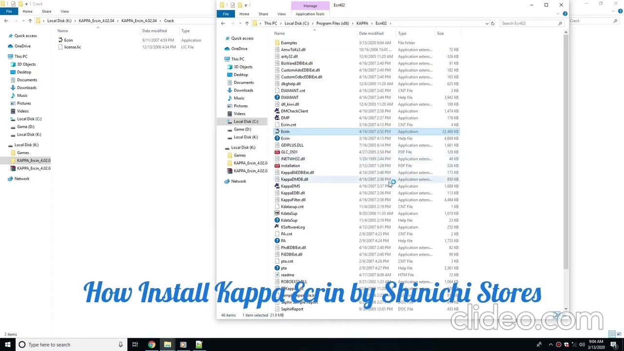 Cara Install Kappa Ecrin by Shinichi Stores