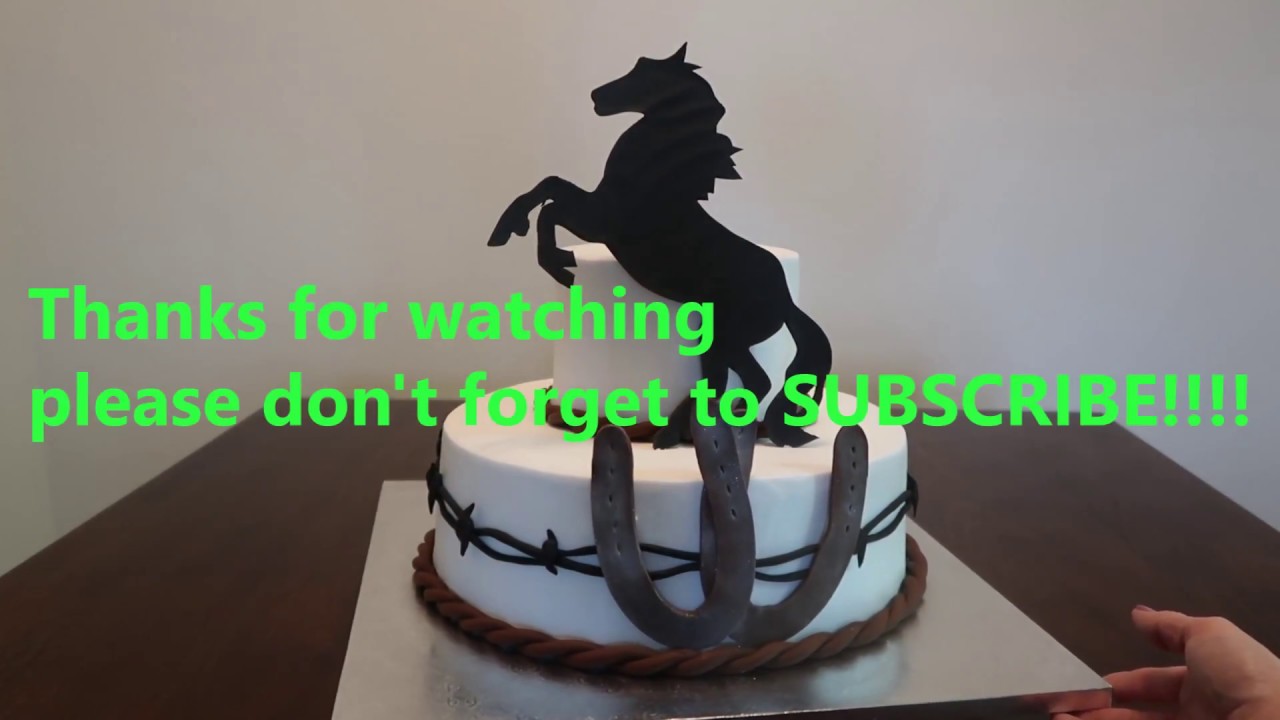 Cowboy Cake | Cowboy Party Ideas | DIY & How to