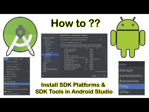 [Latest] How to Install SDK Platforms & SDK Tools in Android Studio | Android Studio tuto|