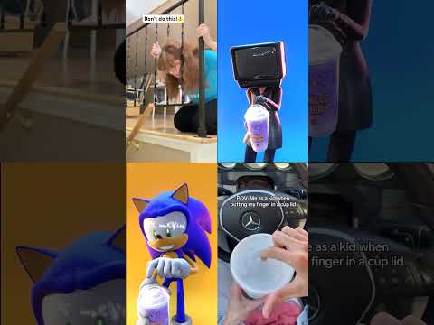 Everyone stuck wtih Sonic #sonic #funnyshorts #fingertrap