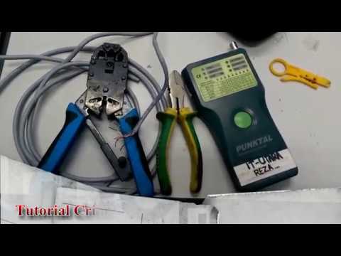 Tutorial Crimping Kabel UTP atau LAN | Perbedaan CAT6 dan CAT5