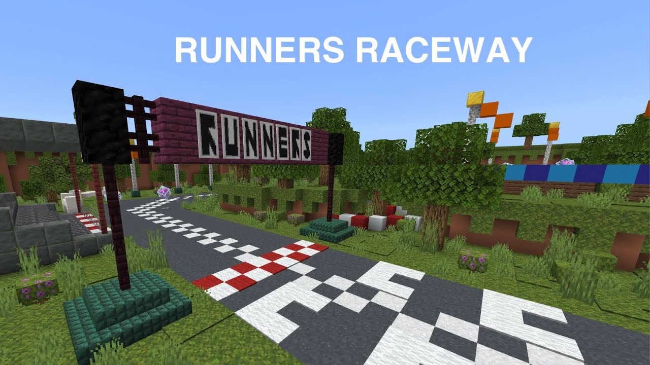 Minecraft Runners Ep 1. Runners Raceway.