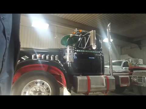 1953 Diamond T moving outside