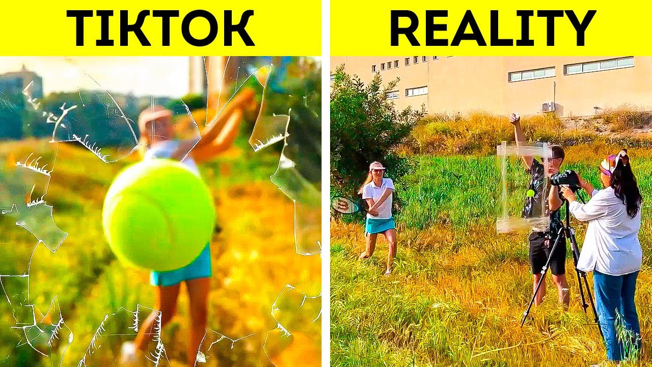 TikTok vs. Reality || Simple Hacks to Make Creative Photos Ad Videos