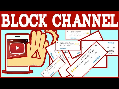 How to block Channels on YouTube