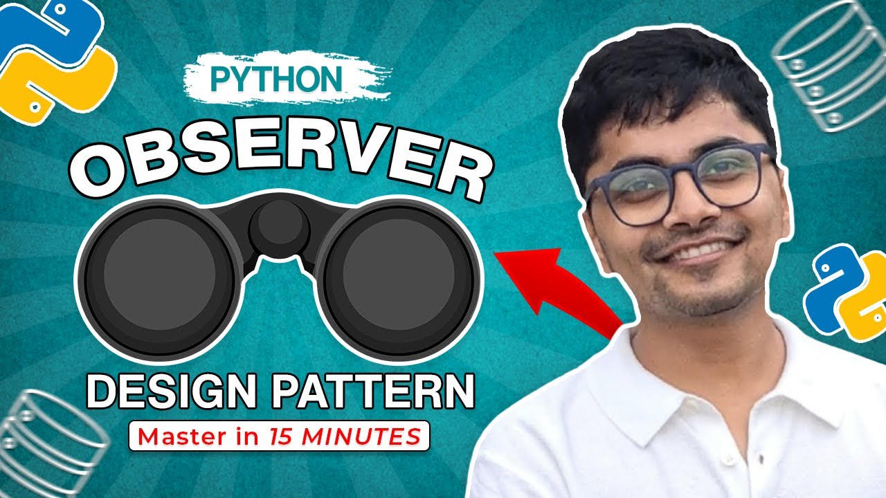 Observer Design Pattern in Python | Low Level Design | Real-World Example & Implementation