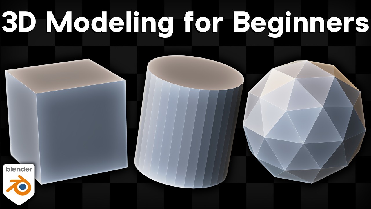 3d Modeling for Beginners (Blender Tutorial)