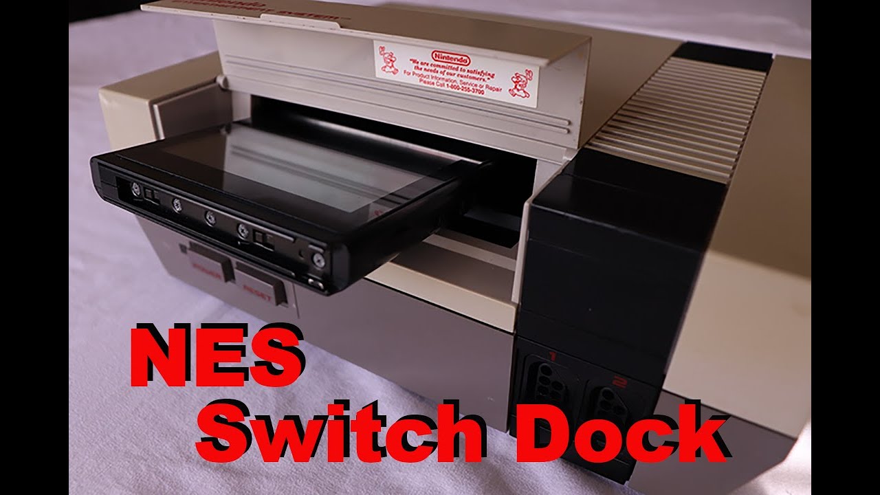 Original [ NES ] Nintendo SWITCH DOCK Build