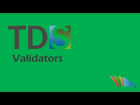 Feature Spotlight - TDS Validators