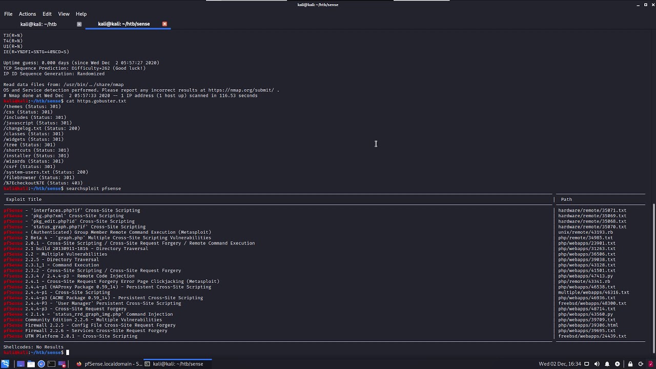 HackTheBox - Sense Walkthrough - OSCP