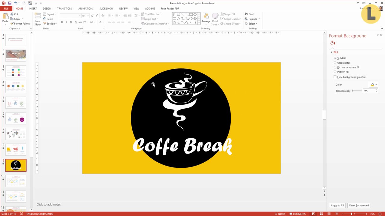 Sec5 Lec42 Adjustment to the presentation