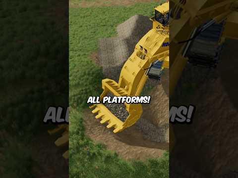 How to become a miner on the console in #farmingsimulator22 #fs22