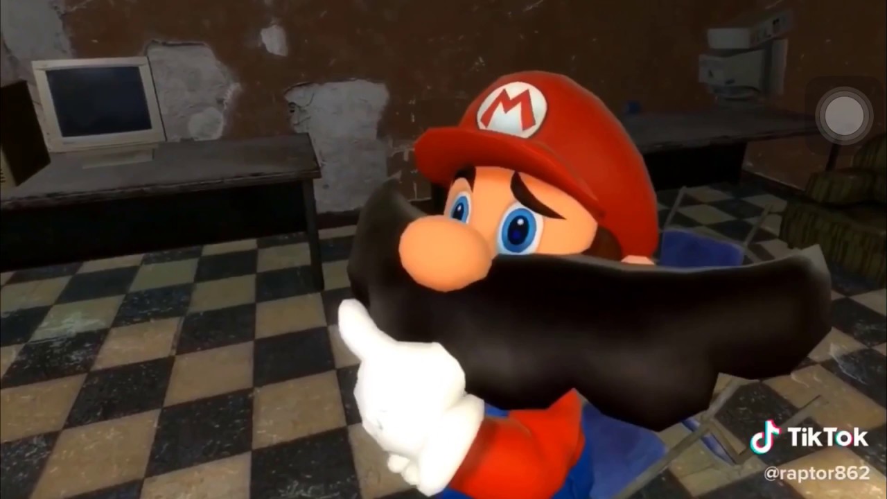 Mario testing his math skills with BALDI 😅 (FUNNY)