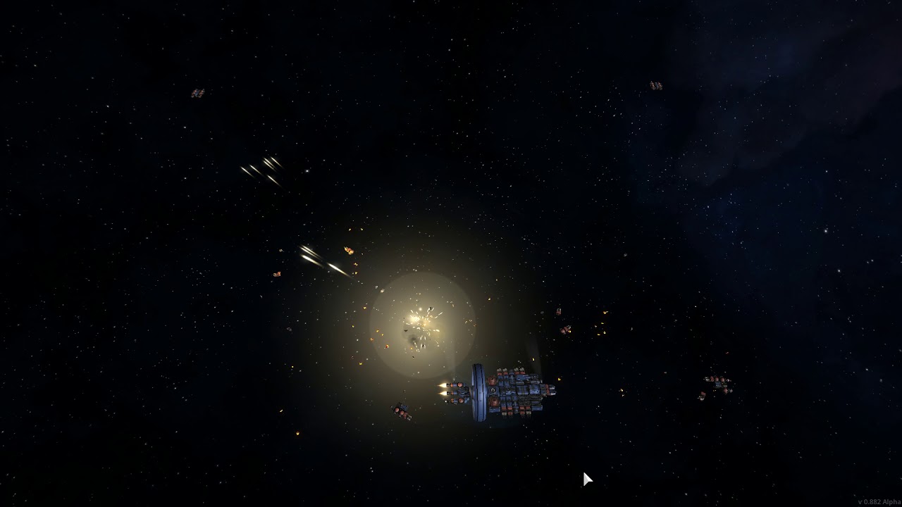 Celestial Command - Space battle against drones