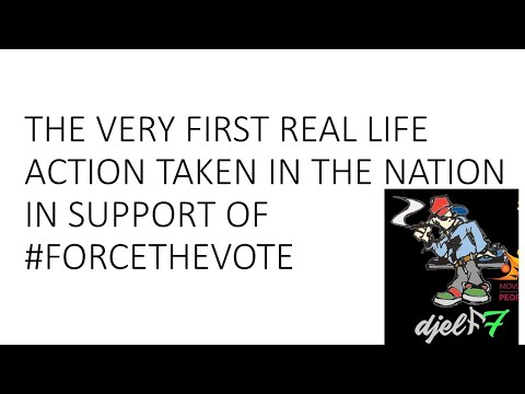 #Forcethevote visits AOC'S office in NYC also commentary on Dore vs. Tim Black