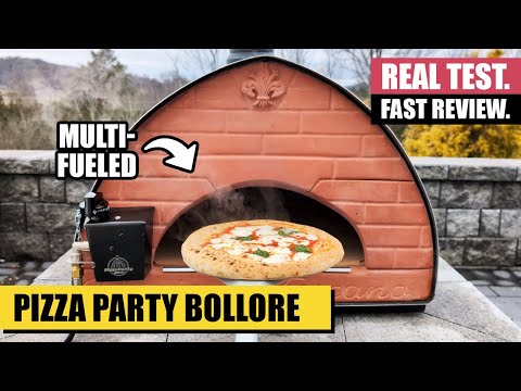 FAST REVIEW | Pizza Party BOLLORE Multi-Fuel Pizza Oven with Biscotto Stones