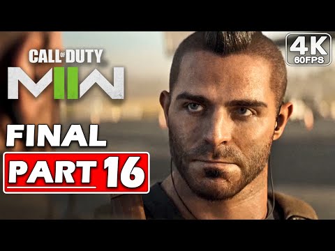 Call of Duty Modern Warfare 2 | Gameplay Walkthrough | Part 16 FINAL Campaign - Countdown (4K60FPS)