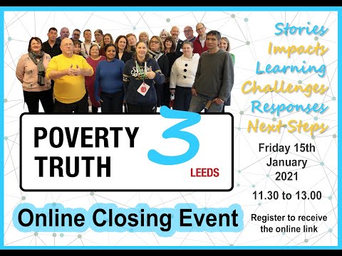 Video: 3rd Leeds Poverty Truth Commission Closing event – Leeds Poverty ...