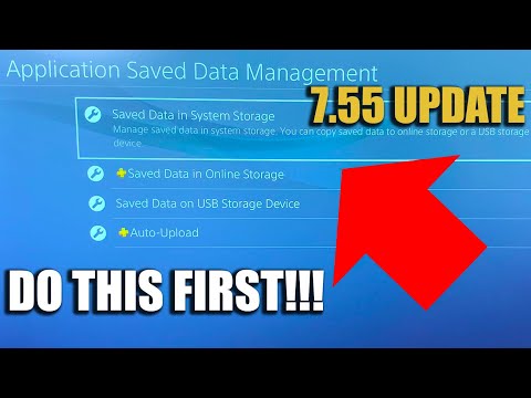 PS4 System Software Update - Do THIS Before You Install Software Update!