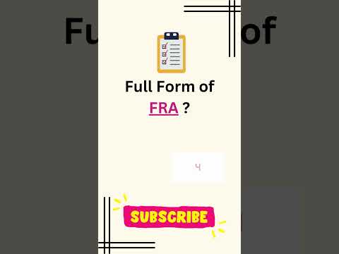 Full form of FRA || FRA ka full form || Forest Rights Acts
