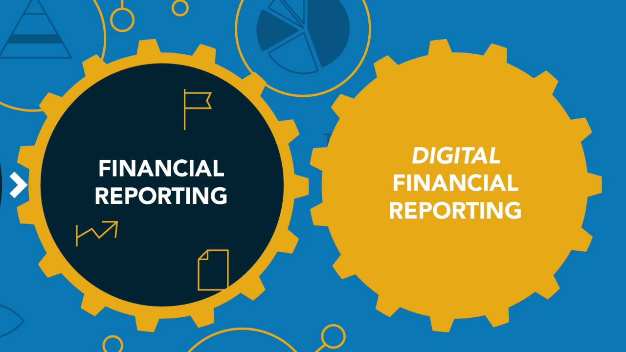 Digital financial reporting