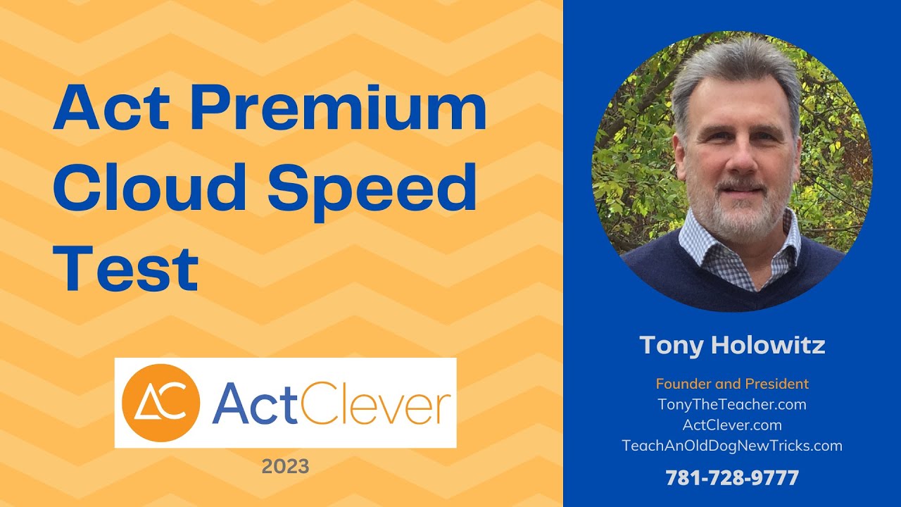 Act Premium Cloud Speed Test | APC First Looks