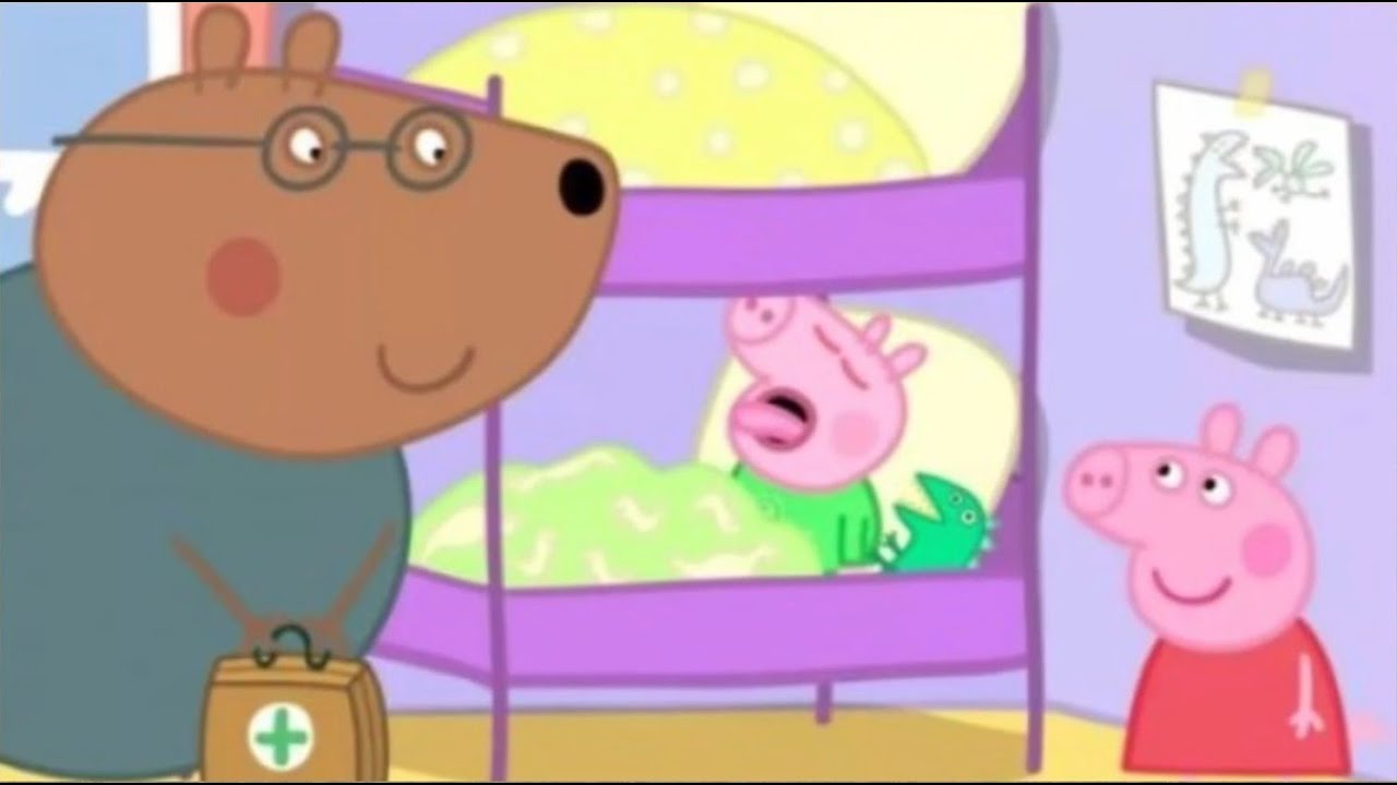 Peppa Pig sleep - Online puzzle for kids | Bladeu