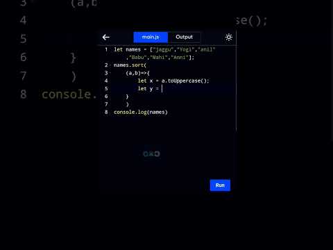 JavaScript | case insensitive Array sorting method