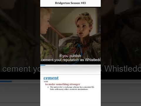 Cement - Meaning, Pronunciation, Usage | Learn English with TV Shows & Movies