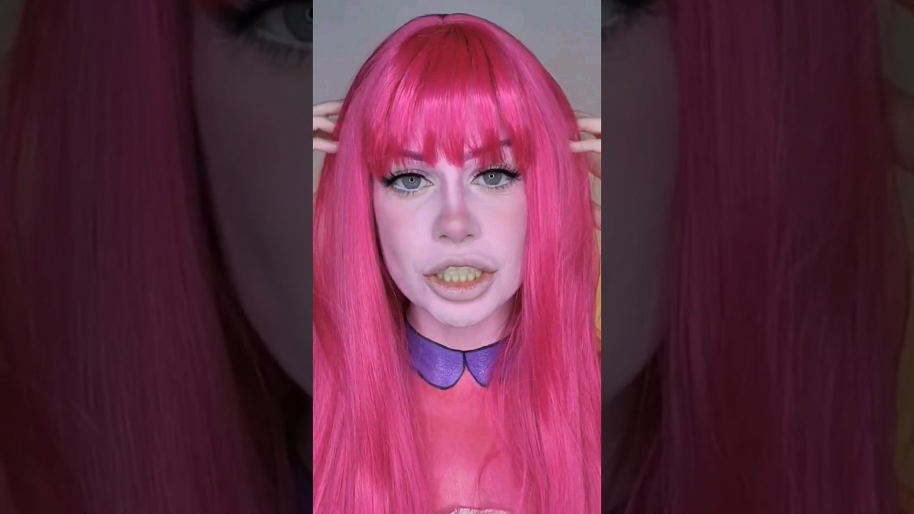 🍬 #princessbubblegum #makeup #adventuretimecosplay