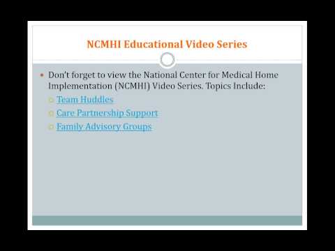 2014 NCMHI Webinar Series: Implementing Team Huddles