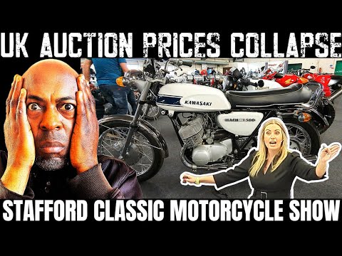 Prices CRASH at the BONHAMS AUCTION! | Spring Stafford Classic Motorcycle Show, 27th April 2025