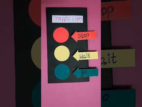 Traffic light tlm / very easy and simple tlm/ project / traffic light_Kids Hub
