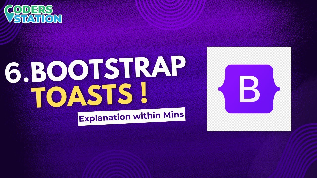 Bootstrap Toast: Quick and Easy Tutorial for Beginners #bootstraptoast #webdevelopment