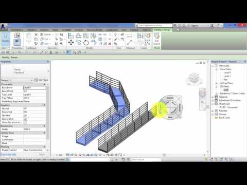 Module 4: Unit 15: Revit Architecture: Ramps Video Lecture - Design Softwares