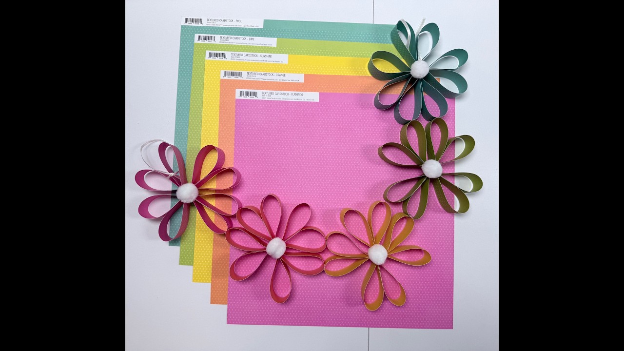 5-19-26 Loopy Flower Banner With Sarah