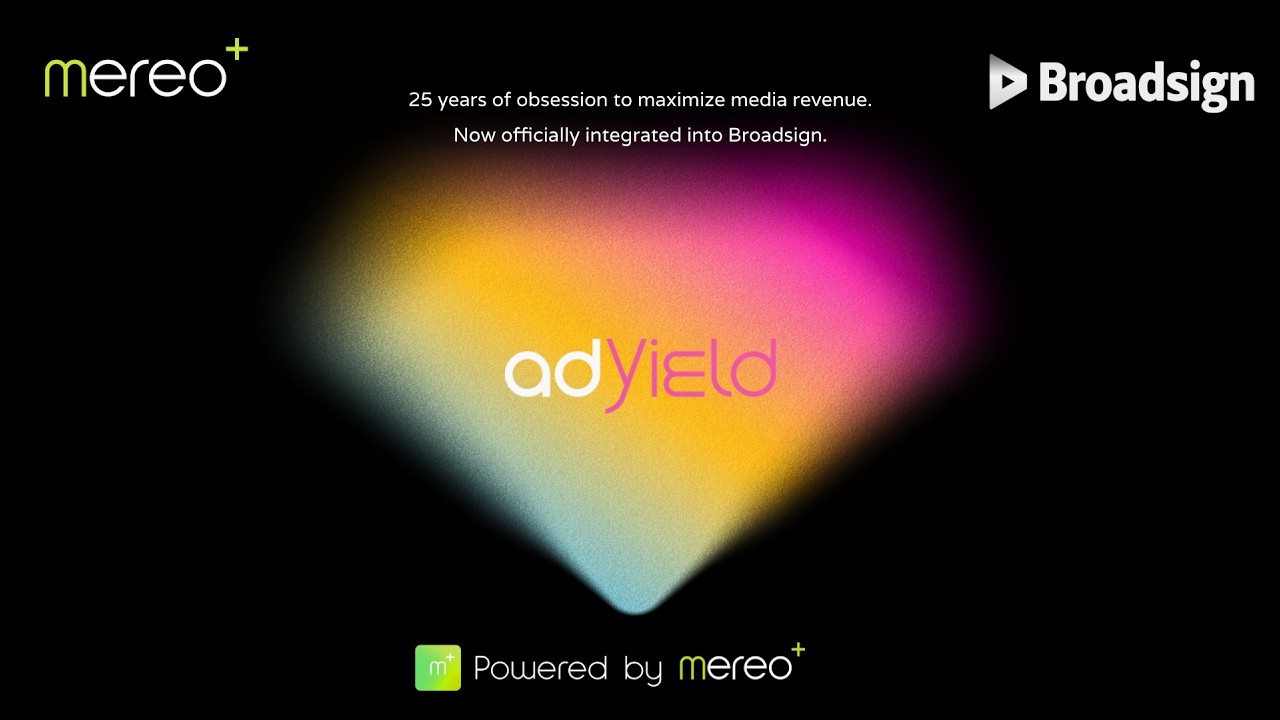Mereo Yield Management for DOOH AdYield for Broadsign