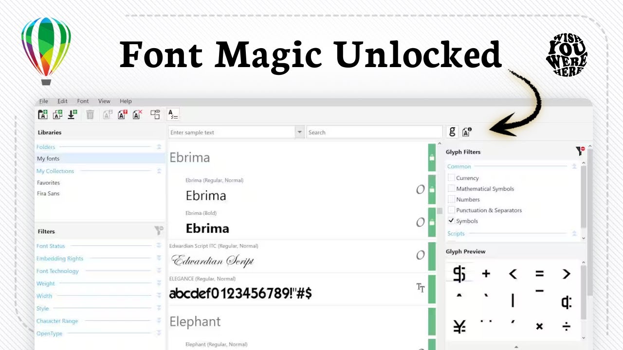 How to add fonts in CorelDRAW (Creative Touch)