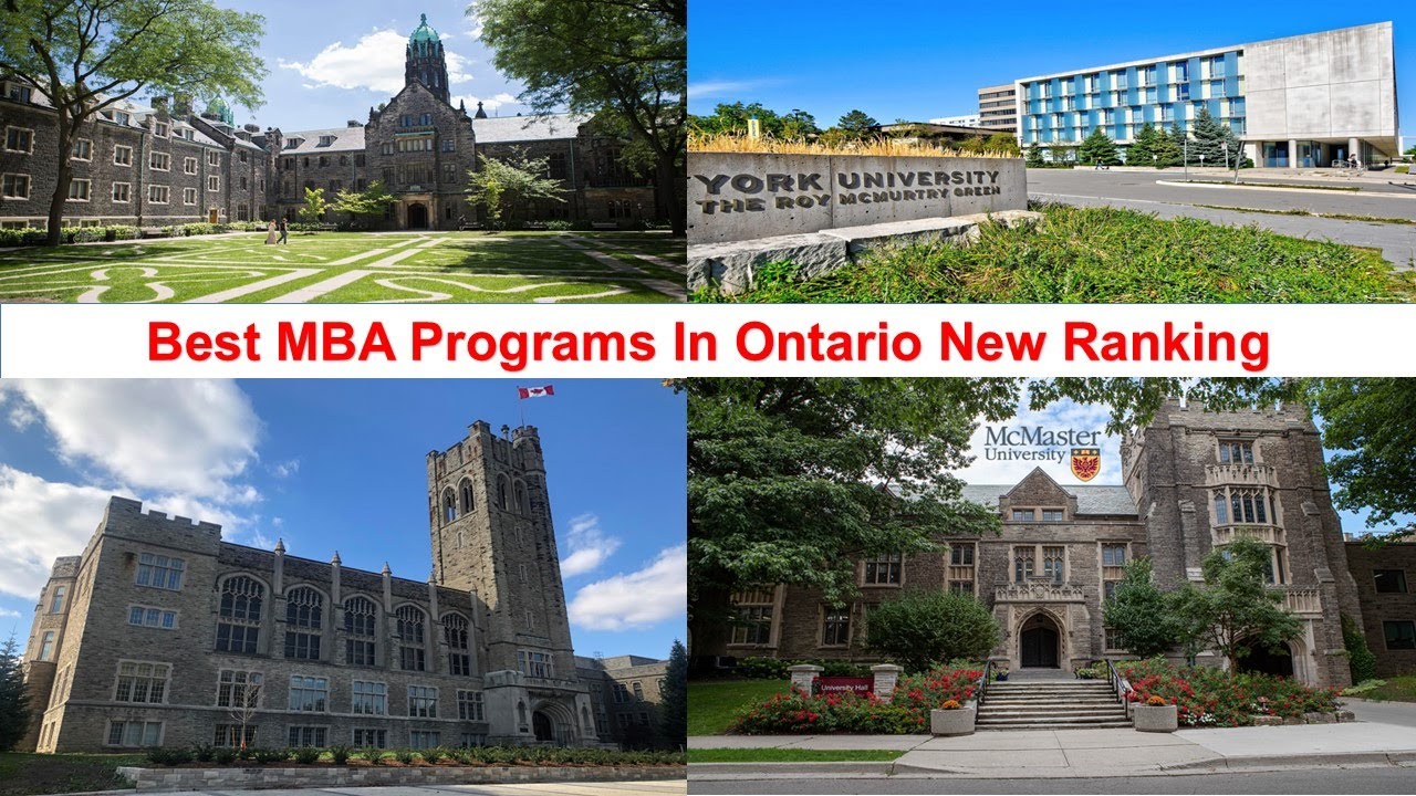 BEST MBA PROGRAMS IN ONTARIO NEW RANKING