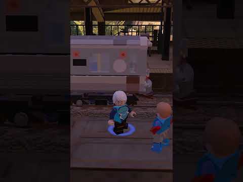 Is Quicksilver faster than the Train in LEGO Marvel Games