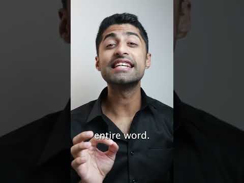 One easy way to speak more clearly