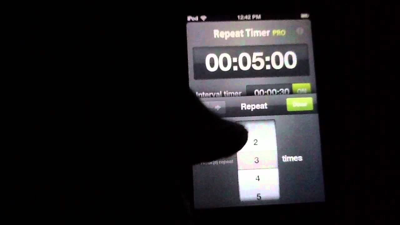 Repeat Timer Pro In-Depth iPhone App Review