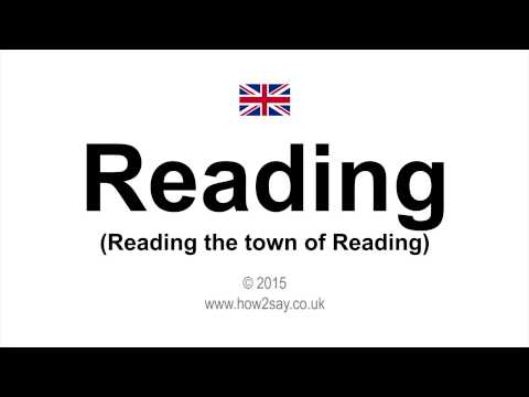 How to pronounce Reading (place name) in UK, British English
