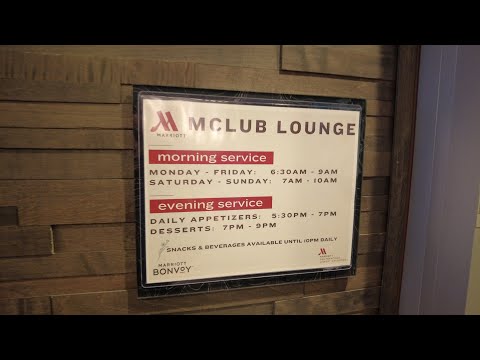 M Lounge at Marriott SFO waterfront. Breakfast, midday and evening presentations.