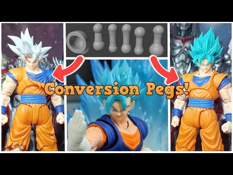CREATOR SPOTLIGHT: New Conversion Pegs For Dragon Ball S.H. Figuarts And More!