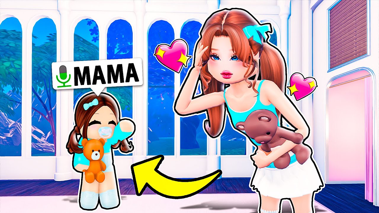 COPYING AVATARS as a CUTE BABY in Dress to Impress!