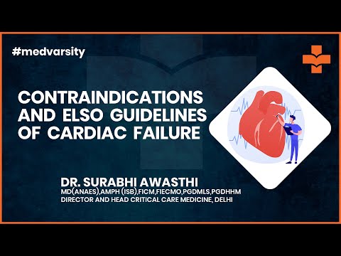 Contraindications and ELSO Guidelines of Cardiac Failure | @MedvarsityTechnologiesPvtLtd