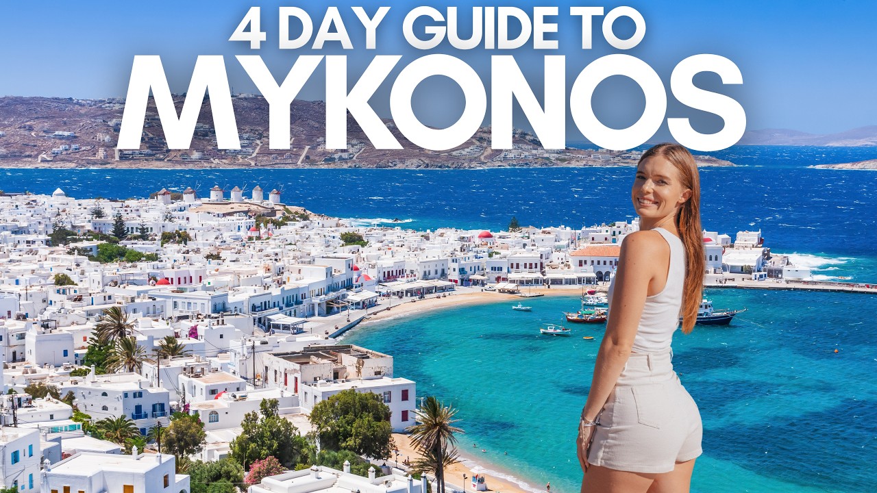 A 4-day guide to Mykonos island (with prices in 2026) 🇬🇷